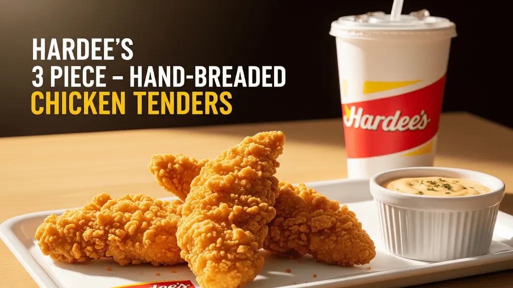 3 Piece – Hand-Breaded Chicken Tenders Price & Calories 2025